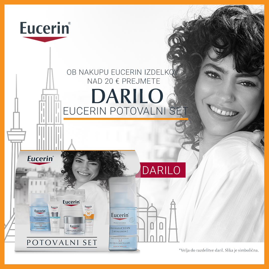 Eucerin Sun, ekstra lahek zaščitni losjon - ZF 50+, 150 ml - Spletna ...
