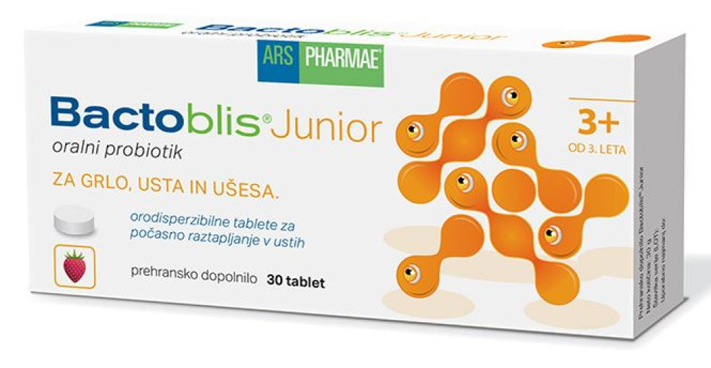 Bactoblis Junior, 30 tablet - Mama in otrok
