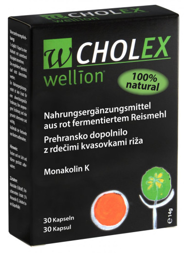Wellion Cholex, 30 kapsul - Prehrana in dodatki