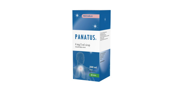 Panatus 4 mg/5 ml, sirup, 200 ml - Spletna Lekarna Ljubljana