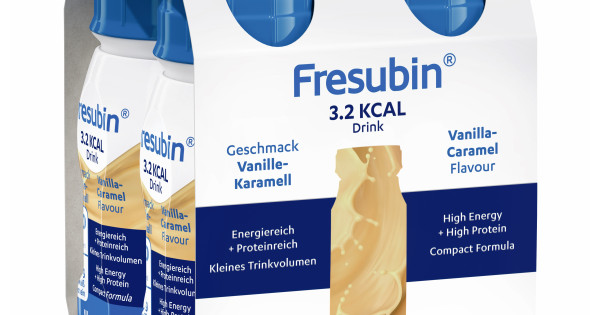Fresubin 3,2 Kcal Drink okus Lešnik, 4 x 125 g - Lekarna Ljubljana