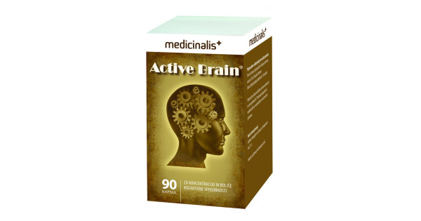 Medicinalis Active Brain, 90 kapsul - Spletna Lekarna Ljubljana
