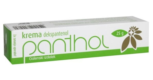 Panthol krema, 25 g - Spletna Lekarna Ljubljana