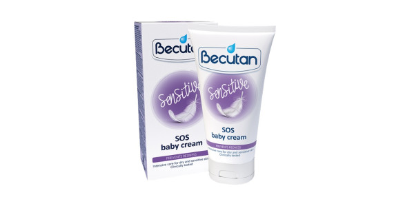 Becutan sensitive SOS otroška krema, 75 ml - Lekarna Ljubljana