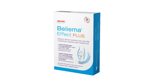Beliema Effect Plus, 7 vaginalnih tablet - Lekarna Ljubljana