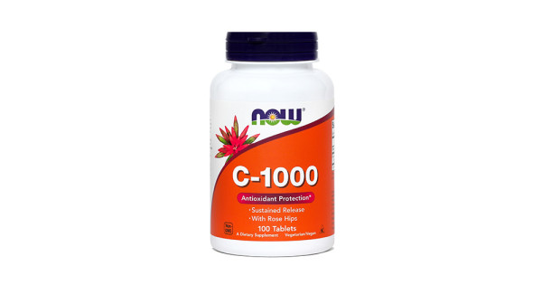 NOW Vitamin C 1000 mg, 100 tablet - Lekarna Ljubljana