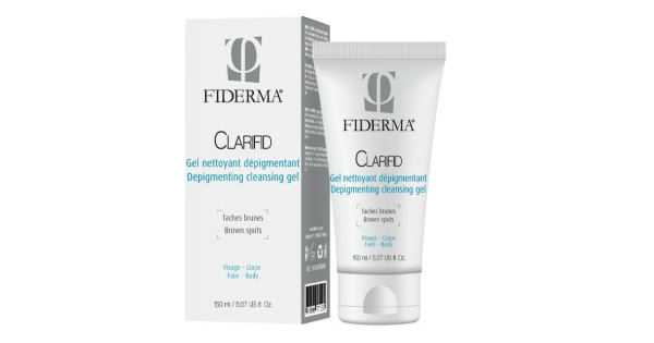 Fiderma Clarifid Depigmentacijski čistilni gel za obraz in telo, 150 ml ... Fiderma Clarifid Depigmentacijski čistilni gel za obraz in telo, 150 ml ...