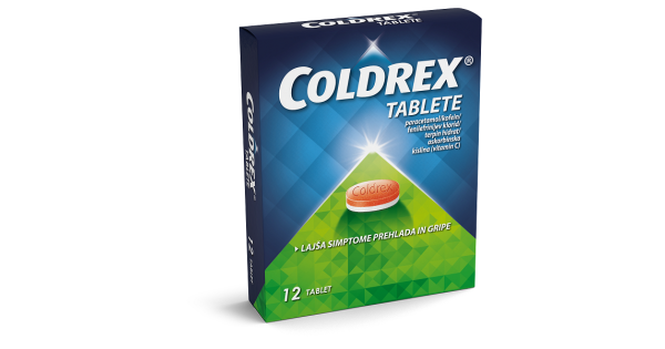 Coldrex, 12 tablet - Spletna Lekarna Ljubljana