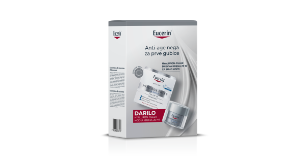 Eucerin Hyaluron-Filler darilni set za suho kožo, 1 set - Lekarna Ljubljana