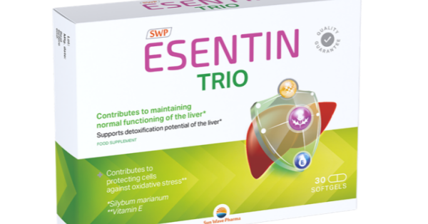 Sun Wave Pharma, Esentin Trio, 30 kapsul - Lekarna Ljubljana