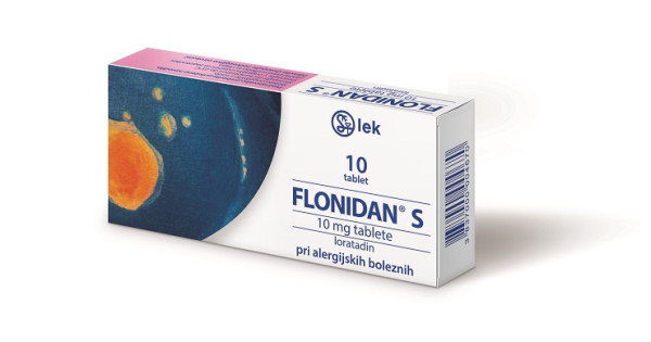 Flonidan S 10 mg, 10 tablet - Lekarna Ljubljana