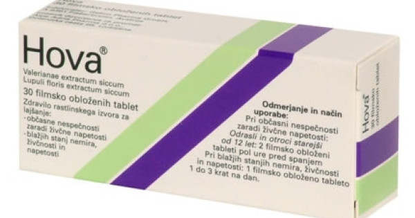 Hova, 30 tablet - Spletna Lekarna Ljubljana