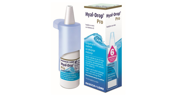 Hyal-Drop Pro kapljice za oko, 10 ml - Lekarna Ljubljana