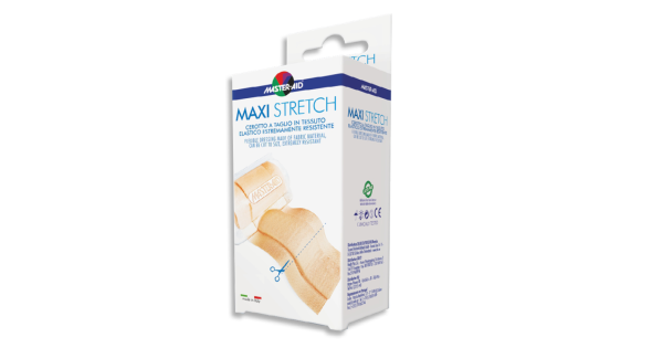 Master Aid Maxi Stretch 50 x 8 cm, 1 obliž v traku - Lekarna Ljubljana