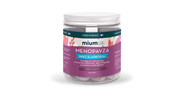 Mium Lab Menopavza, 42 gumijev - Lekarna Ljubljana