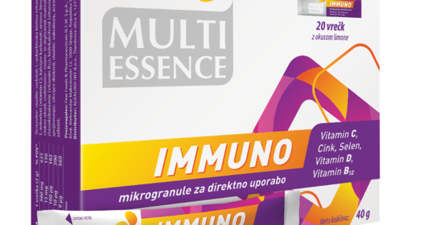 Multi Essence Immuno, 20 vrečk - Spletna Lekarna Ljubljana