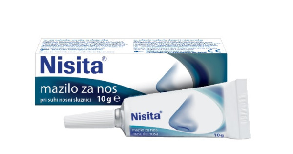 Nisita Salin, mazilo za nos, 10 g - Lekarna Ljubljana