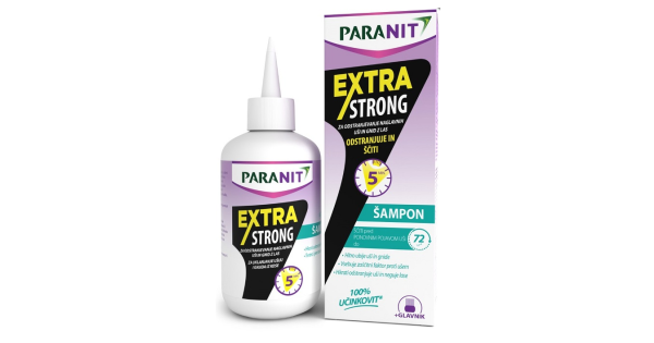 Paranit Extra Strong šampon, 200 ml - Lekarna Ljubljana