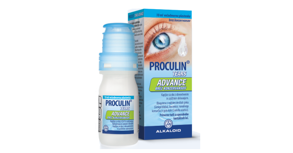 Proculin Tears Advance, kapljice za oči, 10 ml - Spletna Lekarna Ljubljana