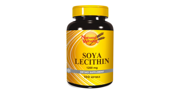Natural Wealth Sojin lecitin 1200 mg, 100 kapsul - Spletna Lekarna ...