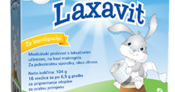 Salvit Laxavit prašek, 6,5 g x 16 vrečk - Spletna Lekarna Ljubljana