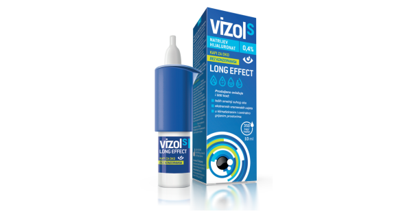 Vizol S 0,4% Long Effect kapljice za oko, 10 ml - Spletna Lekarna Ljubljana