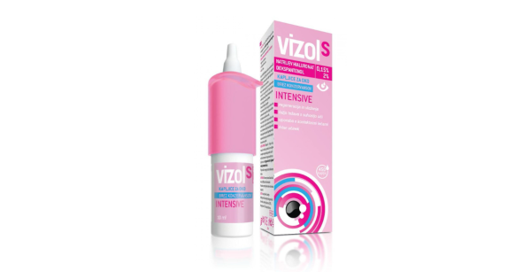 Vizol S Intensive, kapljice za oči, 10 ml - Lekarna Ljubljana