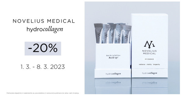 Novelius Medical Hydrocollagen -20 % - Spletna Lekarna Ljubljana