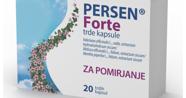 Persen Forte, 20 trdih kapsul - Lekarna Ljubljana
