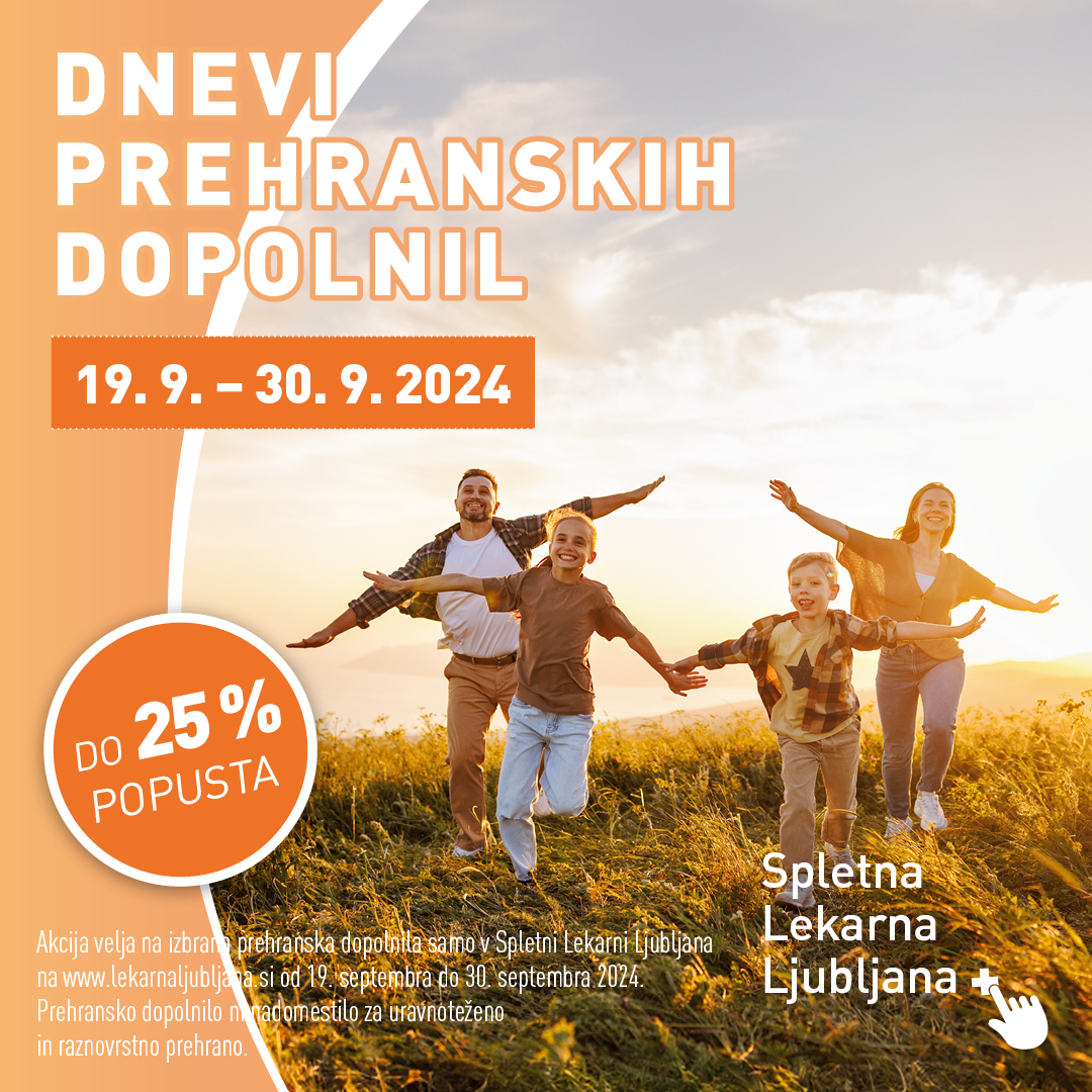 Dnevi prehranskih dopolnil - Spletna Lekarna Ljubljana